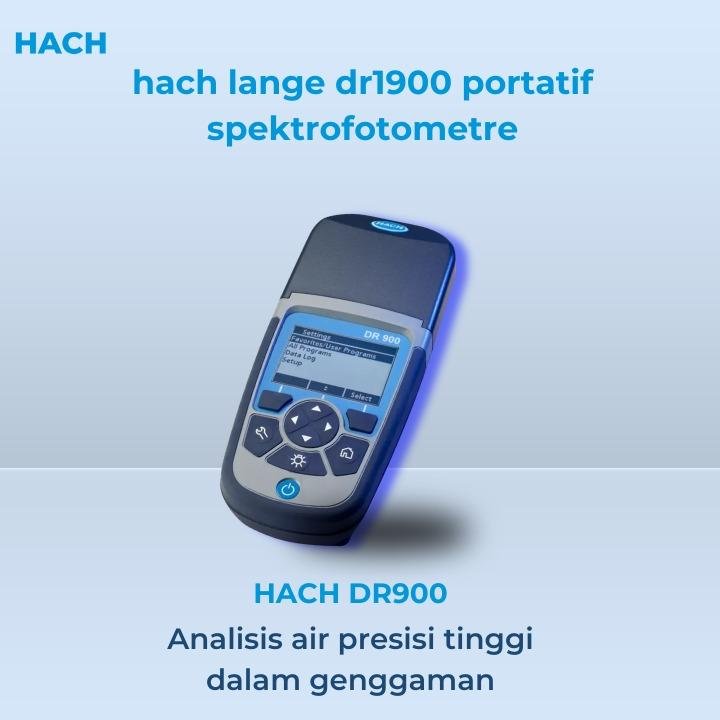 Hach Lange DR1900 Portatif Spektrofotometre - Pengukur Zat Kimia.